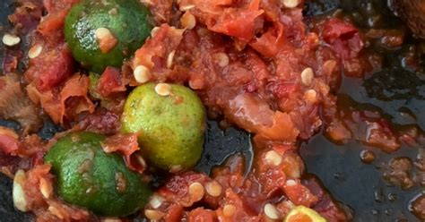 Resep Sambel Tempong Satset Watwet Oleh Yustika Natalia Cookpad
