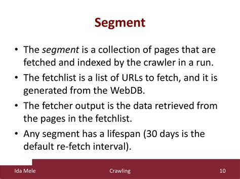 Crawling Ida Mele Ppt Download