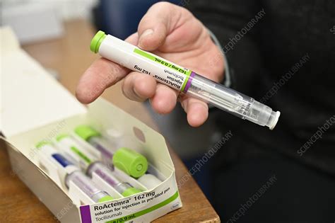 Tocilizumab Immunosuppressive Drug Stock Image C051 7594 Science Photo Library