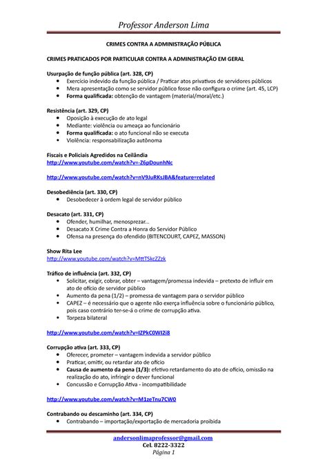 Crimes Contra A Administracao Publica Praticados Por Particular E