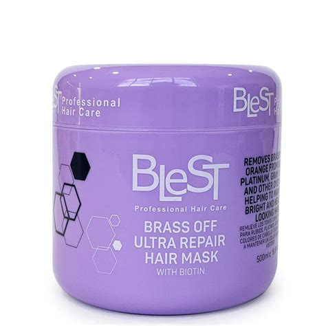 Blest Professional Hair Care Brass Off Ultra Repair Hair Mask
