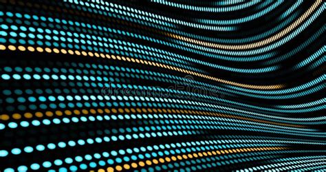 Animation Of Colourful Moving Spots On Black Background Stock Footage