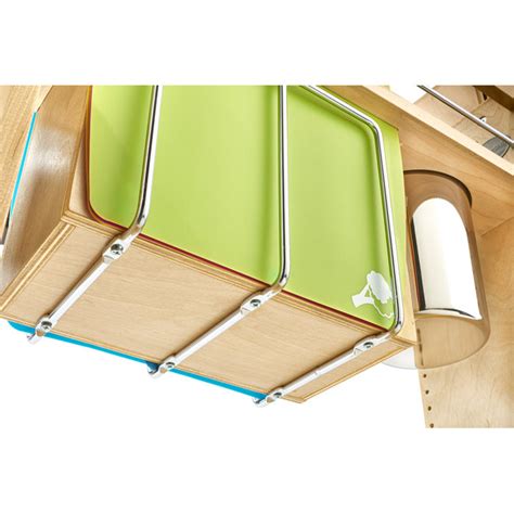 Rev A Shelf Wood Base Cabinet Knife Block Pull Out Organizer With Soft Close Reviews Wayfair