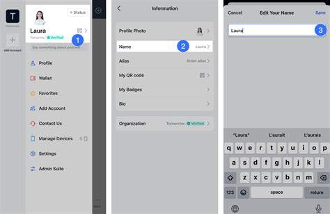 Change Your Name Profile Photo And Status