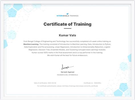 Kumar Vats On Linkedin Machinelearnig Python Internshalatrainings