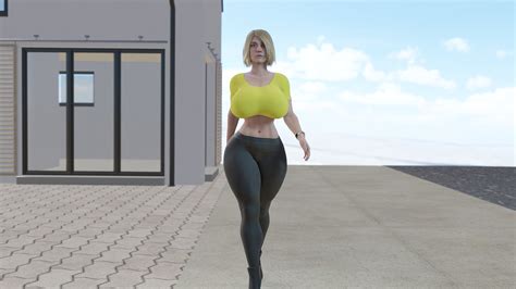 Bbooru 1girls 3d 3d Artwork Big Breasts Blender Blender Software