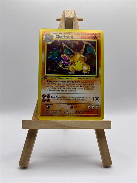 Charizard · Base First Edition 4 Shadowless