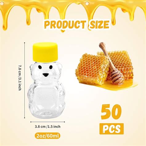 2 Oz Honey Bear Bottles