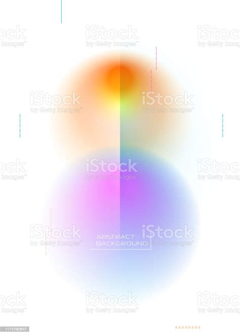벡터 추상 배경 배경에 대한 A4 크기의 구성 다채로운 유체 추상화 홀로그램 및 그라데이션 색상 디자인 배너 포스터 벽지 전단지