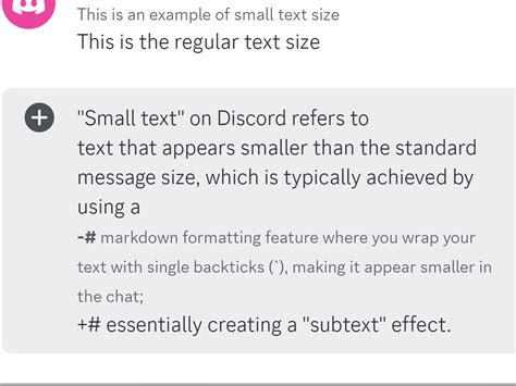 How To Do Subtext Small Text On Discord Formatting Guide