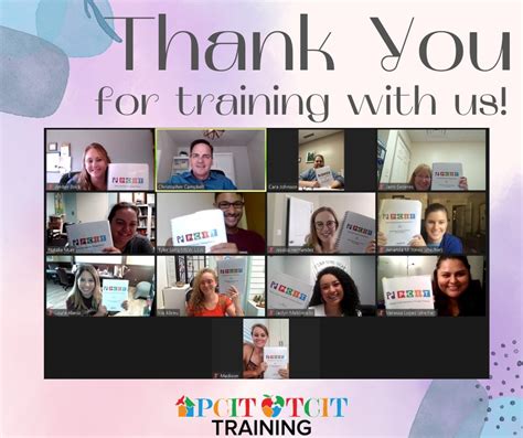We Had A Wonderful Time Training This Group Of Clinicians In Our Pcit