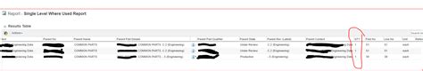 Multi Level Where Used Report Ptc Community