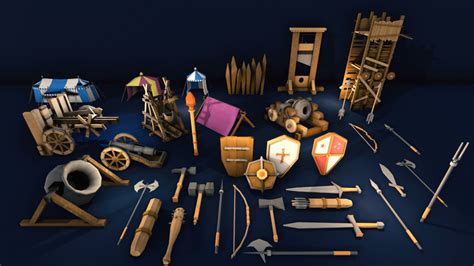 Middle Ages Bundle With Toon Shader