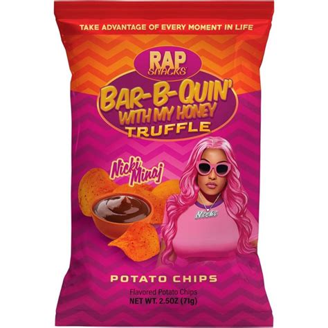 Rap Snacks Nicki Minaj Bbq Honey Truffle Chips 25oz