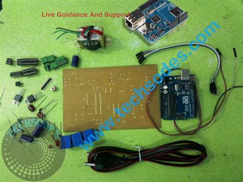 Home Automation Via Ethernet Using Arduino Techsodes