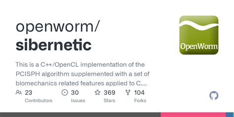 GitHub Openworm Sibernetic This Is A C OpenCL Implementation Of