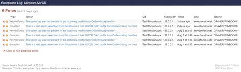 Exceptional StackExchange Exceptional