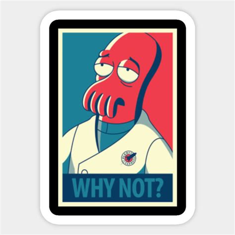Futurama Zoidberg President Dr Zoidberg Sticker Teepublic
