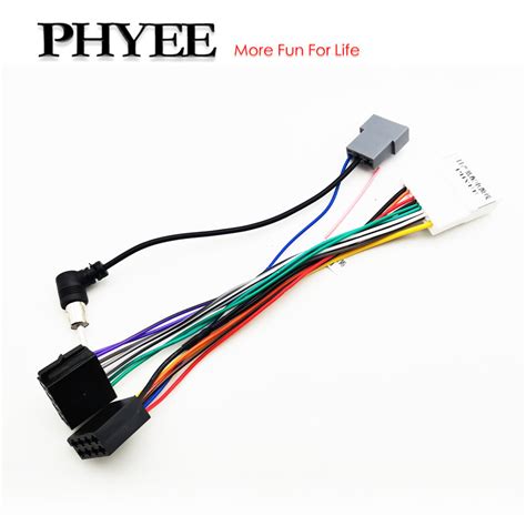 Jual Car Radio Wiring Harness 20p Head Unit Iso Connector Antenna Plug