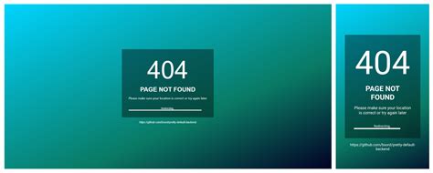 Github Bsordpretty Default Backend A Simple Good Looking Yet Neutral Backend For Nginx