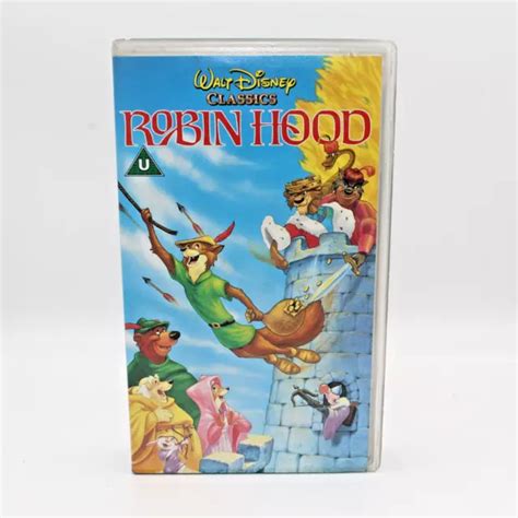 Robin Hood Walt Disney Classics Film Vhs Tape Original 1984 £099 Picclick Uk