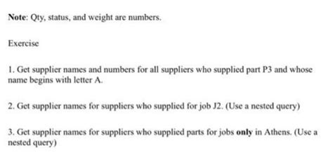 Solved Please Create Following Tables By Using Mysql And