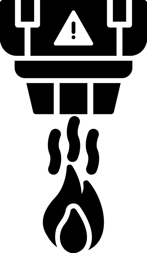 Smoke Detector Vector Icon Vector Art At Vecteezy