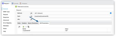 Configure Request Operation Mulesoft Documentation