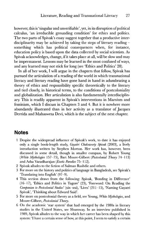 Mark Sanders Gayatri Chakravorty Spivak Live Theory Continuum 2006pdf