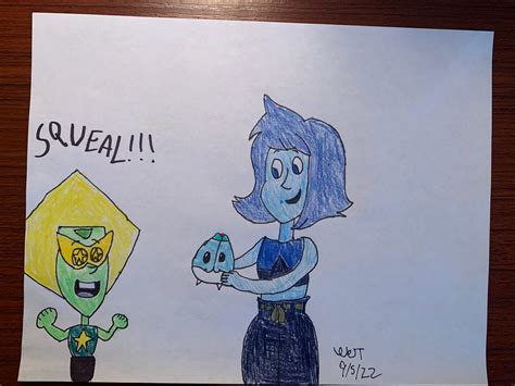 Peridot Meets The Flower Alien By Easton2005 On Deviantart