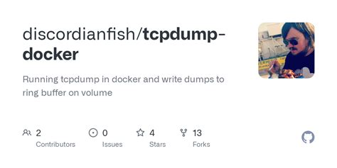 GitHub Discordianfish Tcpdump Docker Running Tcpdump In Docker And