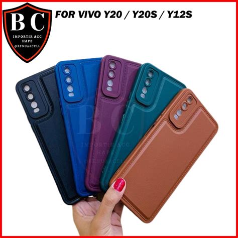 Jual Case Vivo Y20 Y20s Y12s Case Leather Pro Vivo Y20 Y20s Y12s Y21 Y21s Y21a Y51 Y51a Y53s