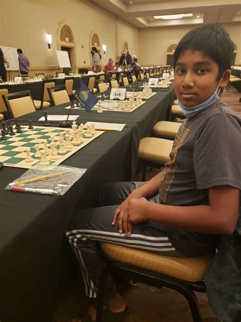 Vaseegaran Shines At State Championships A Chess Triumph