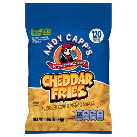 Andy Capps Cheddar Fries 25gr E Snacks