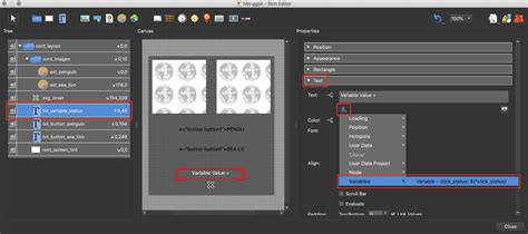 Using A Variable To Set Text Button Styles Tony Redhead
