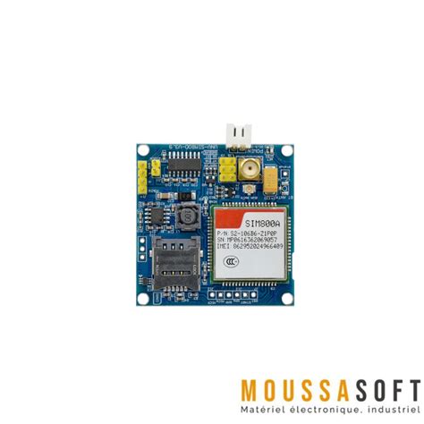 Sim800a Module Gsm Gprs Quadri Bande Moussasoft