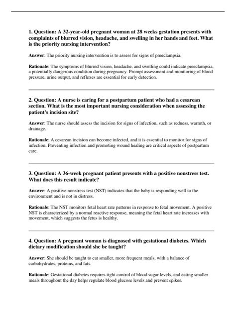 Ati Maternity Proctored Exam 2025 Verified Questions With Detailed Answers Stuvia Stuvia Us