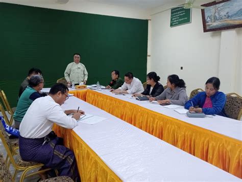 မြို့နယ်အဆင့် ကလေးသူငယ် အခွင့်အရေးဆိုင်ရာကော်မတီ လုပ်ငန်းညှိနှိုင်းအစည်းအဝေး ကျင်းပ