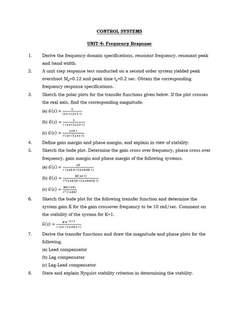Cs Units 4 5 Units Assignment Pdf Signal Processing Electrical