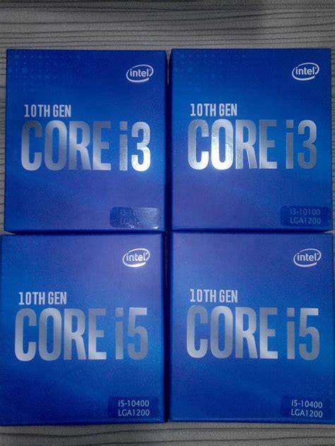 Intel Core I5 10400 Desktop Processor 6 Cores 4 3 Ghz Lga1200 Computer Cpu I5 10400 And Intel