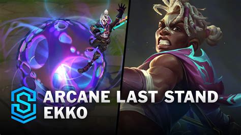 Arcane Last Stand Ekko Skin Spotlight Pre Release Pbe Preview