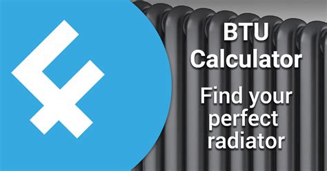 BTU Calculator Find Your Perfect Radiator Four Seasons Kitchens
