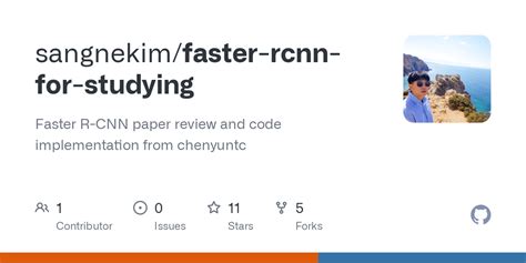 Faster Rcnn For Studying Train Py At Main Sangnekim Faster Rcnn For Studying GitHub