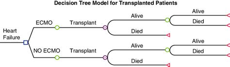 Figure E1 Decision Tree Modeling Clinical Course Of Transplanted