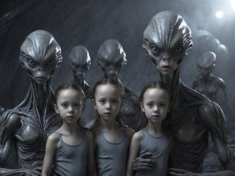Download Ai Generated Aliens Humans Royalty Free Stock Illustration