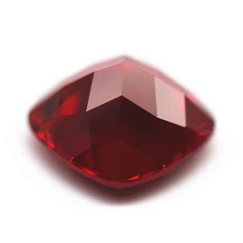 Lab Grown Cushion Cut Ruby Best Place To Buy Loose Moissanite Stones