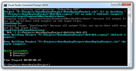Teamcity Subversion Web Deploy Part 2 Msbuild And Deployable Packages This Is Kim