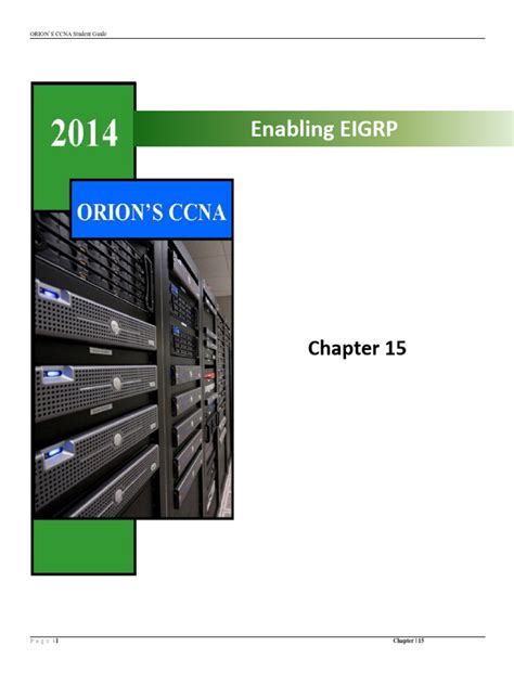 Ccna Chapter 15 Pdf Routing Networking Standards