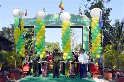 ၇၈ နှစ်မြောက် တပ်မတော်နေ့ကို ကြိုဆိုဂုဏ်ပြုသောအားဖြင့် မြစ်ကြီးနားမြို့၌ ဒူဝါဇော်လွန် လမ်းနှင့