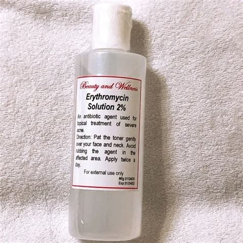 Erythromycin Solution 2 120ml Lazada Ph